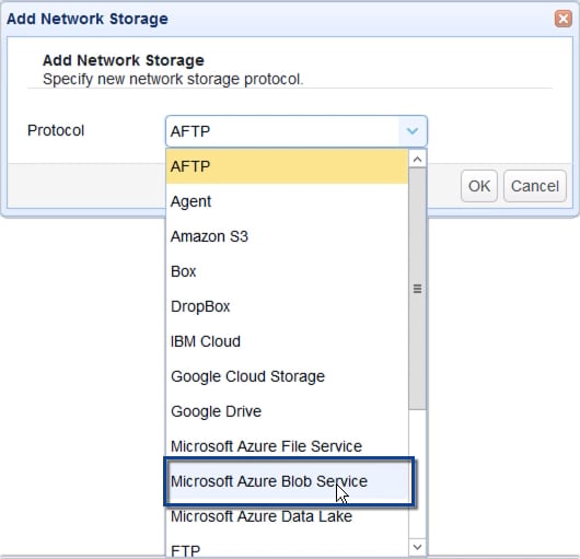 How To Automatically Transfer Files From Sftp To Azure Blob Storage Via Network Storage Jscape